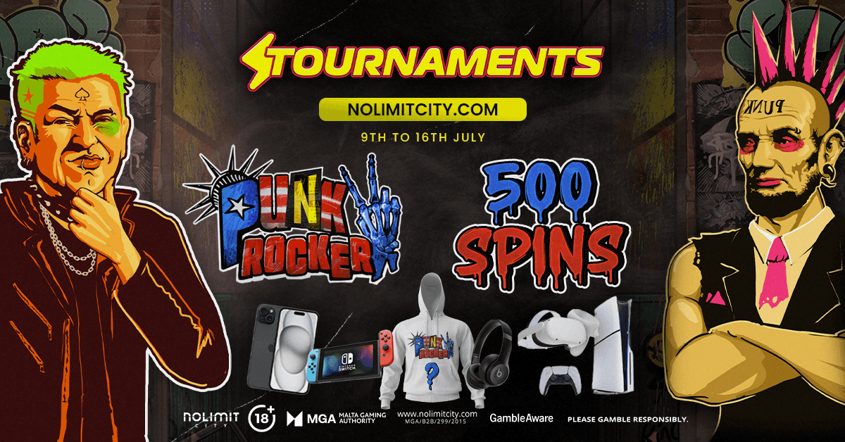 ANOTHER NOLIMIT TOURNAMENT? The Punk Rocker 2 Tournament is NOW LIVE!