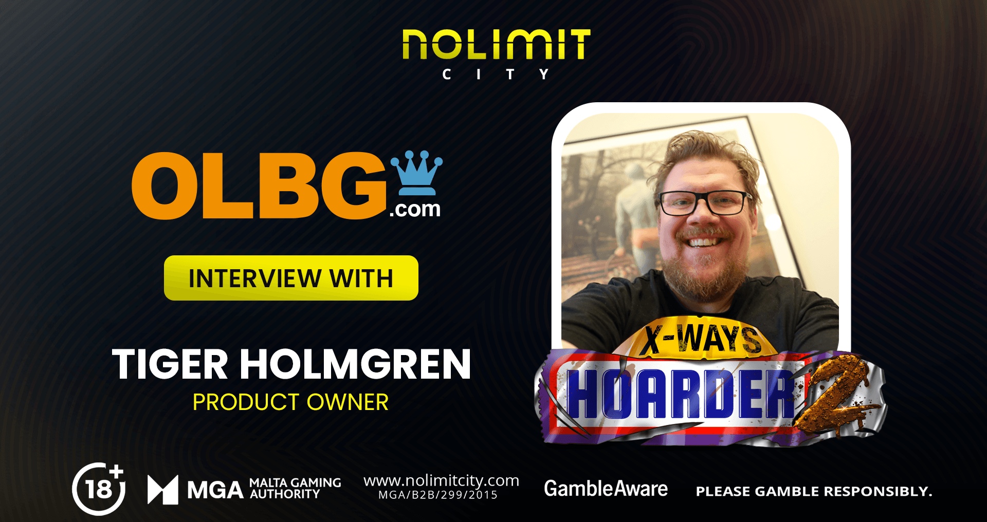 Nolimit Q&A with OLBG - Tiger Holmgren