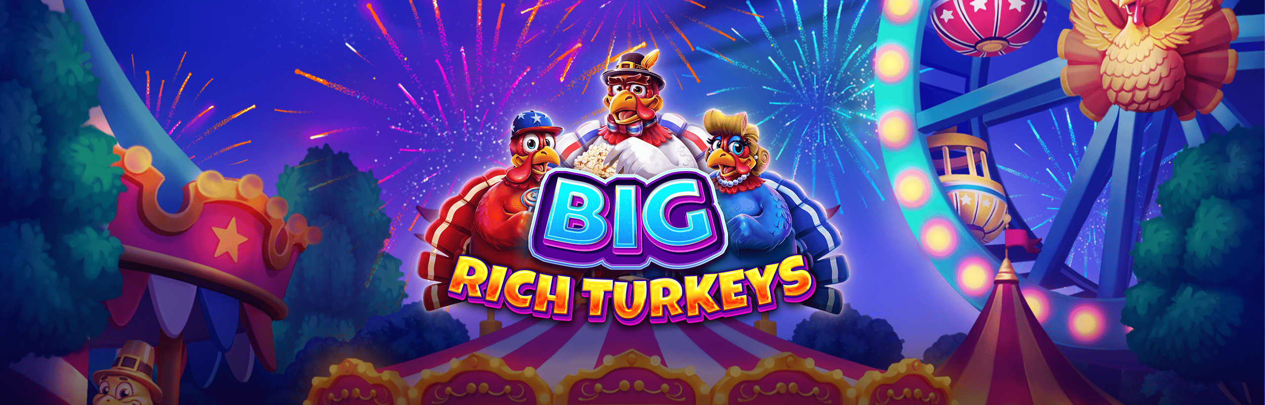 Big Rich Turkeys Slot - Play | 96.07% RTP, 21648 xBet MAX WIN