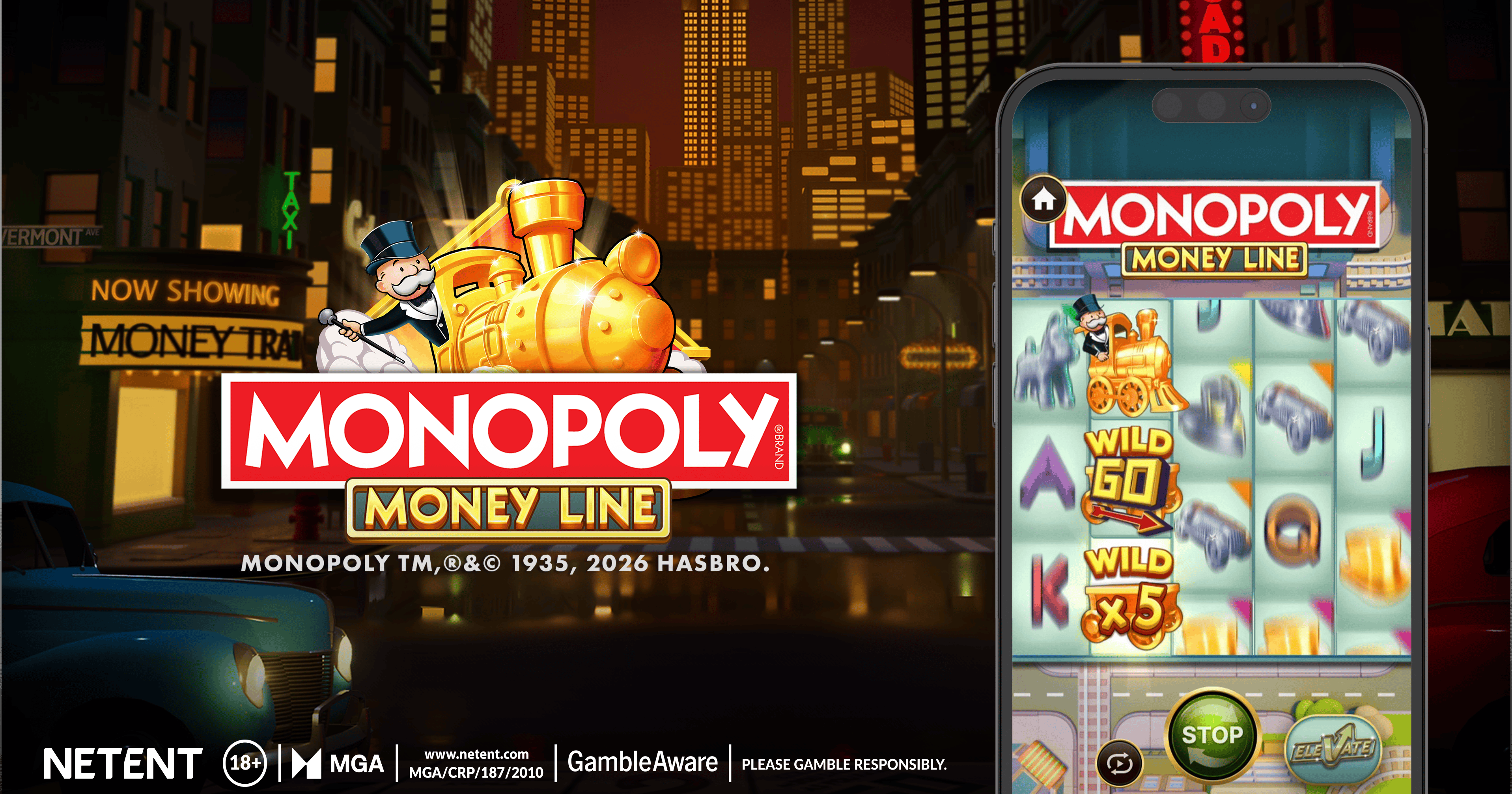 MONOPOLY Money Line - a slot by NetEnt