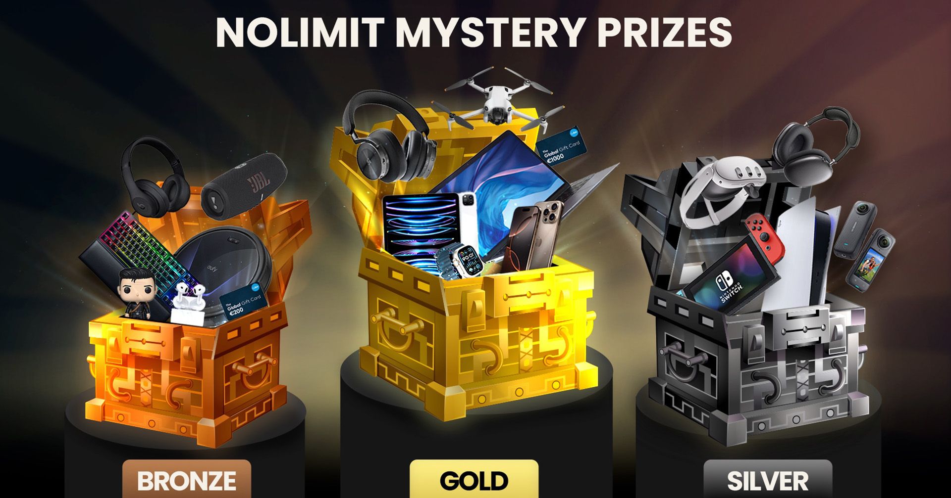 Nolimit Mystery Prizes!